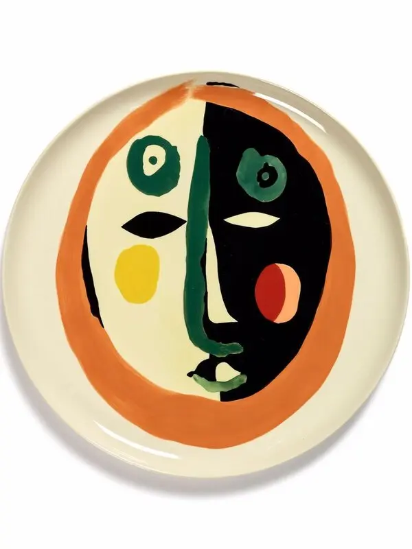 SERAX X Feast Face 1 Serving Plate
