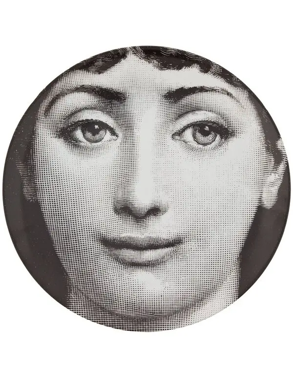 FORNASETTI Plate - White