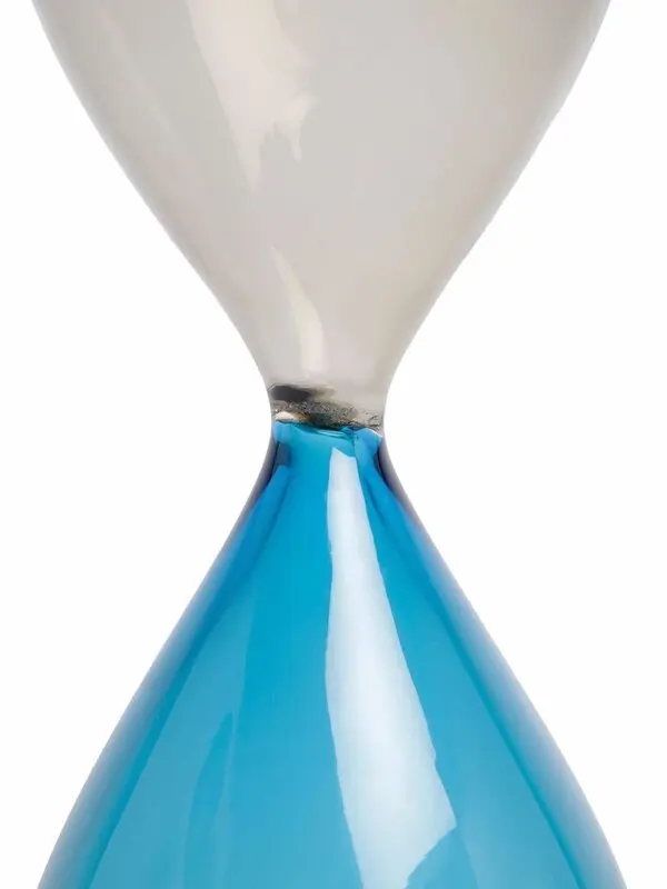 VENINI Clessidra Murano Glass Hourglass - Grey
