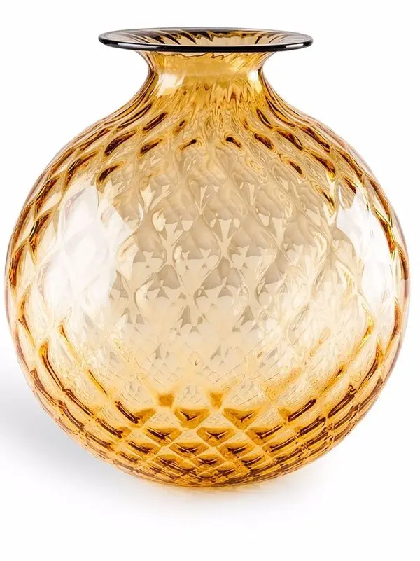 VENINI Monofiori Glass Vase - Gold