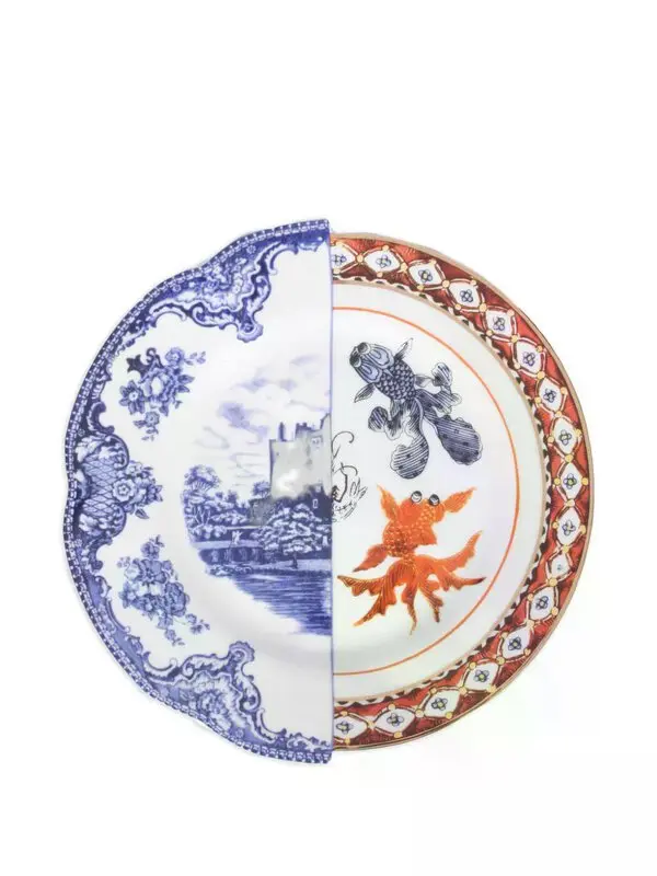 SELETTI Hybrid Isaura Dinner Plate - Blue