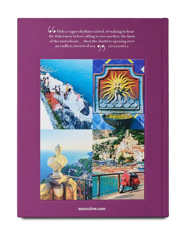 Assouline Amalfi Coast Book - Purple