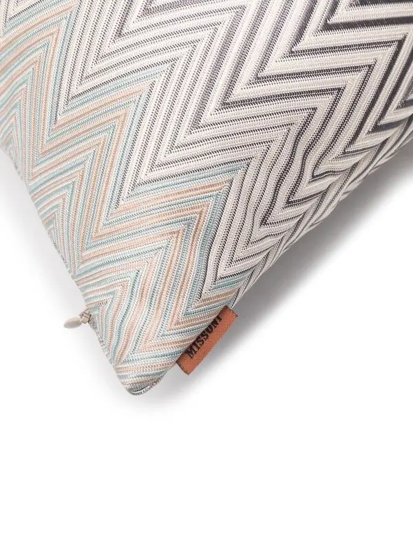 Missoni Zig-zag Embroidered Cushion