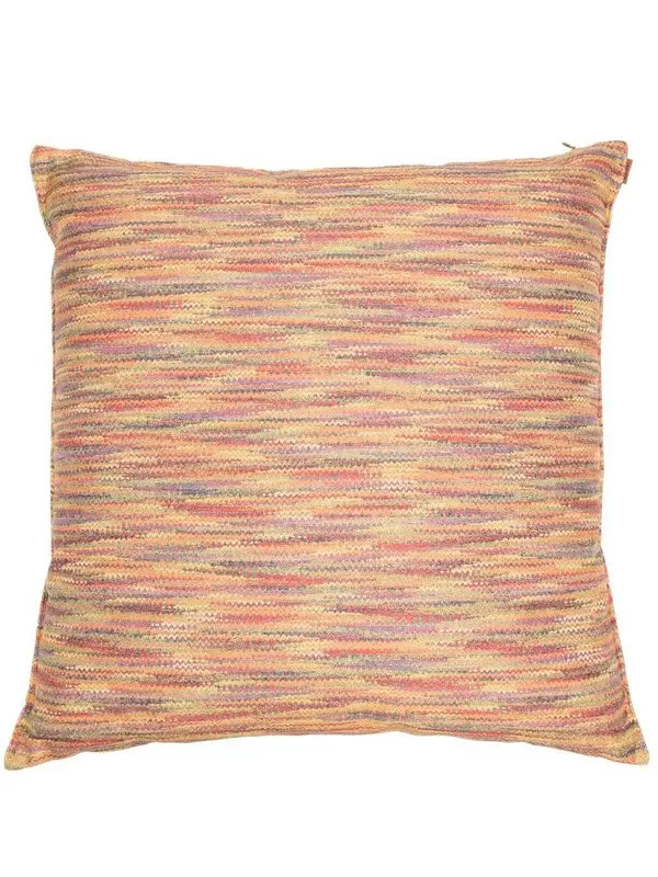 Missoni Biscayne Patterned-jacquard Cushion - Orange