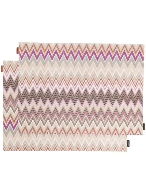 Missoni Patterned Placemats Set Of 2