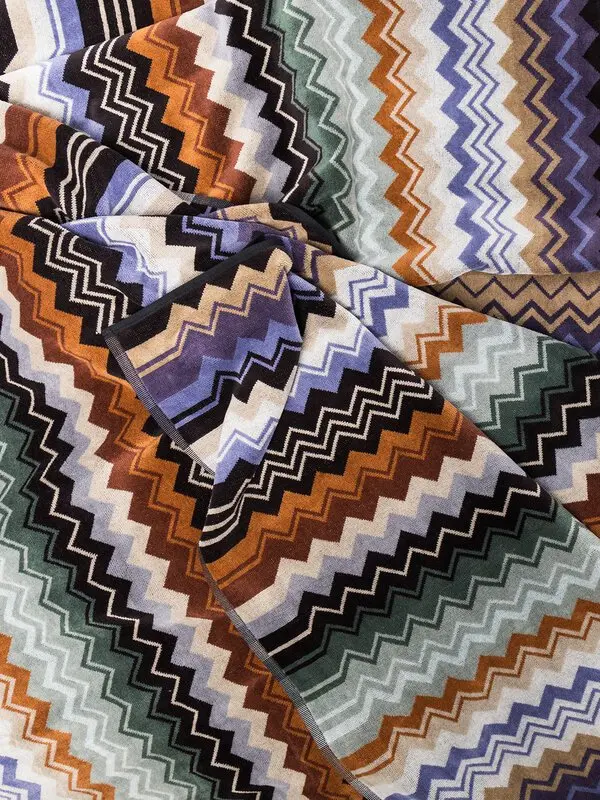 Missoni Set Of 5 Giacomo Bath Towels - Blue