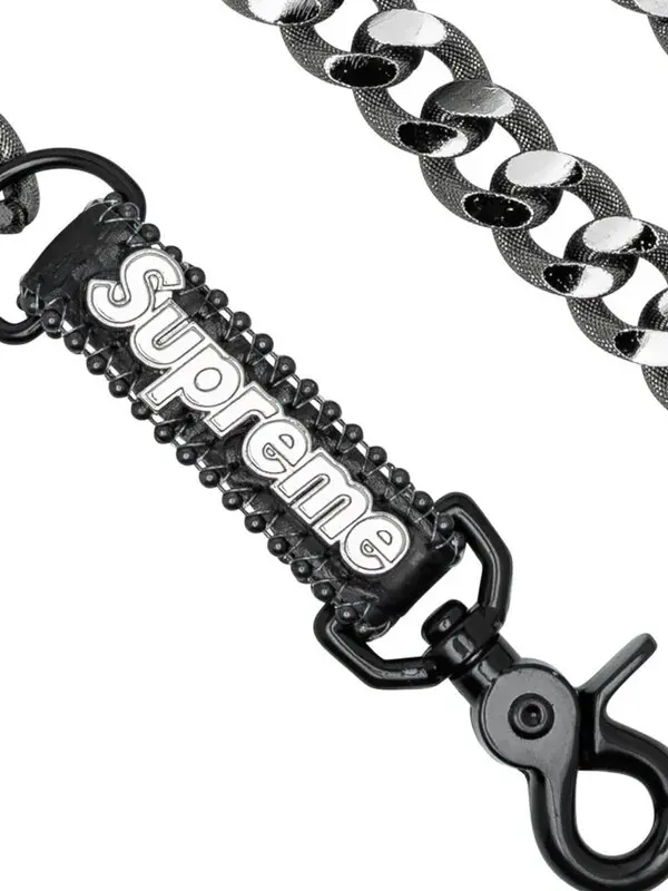 Supreme X B.b. Simon Studded Dog Leash Ss22 - Silver