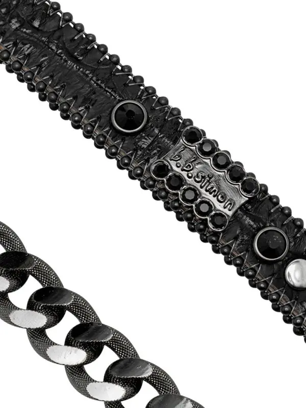 Supreme X B.b. Simon Studded Dog Leash Ss22 - Silver