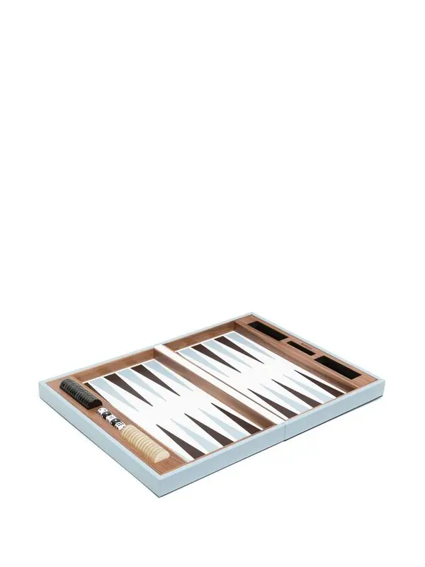 PINETTI Backgammon Leather Table Game