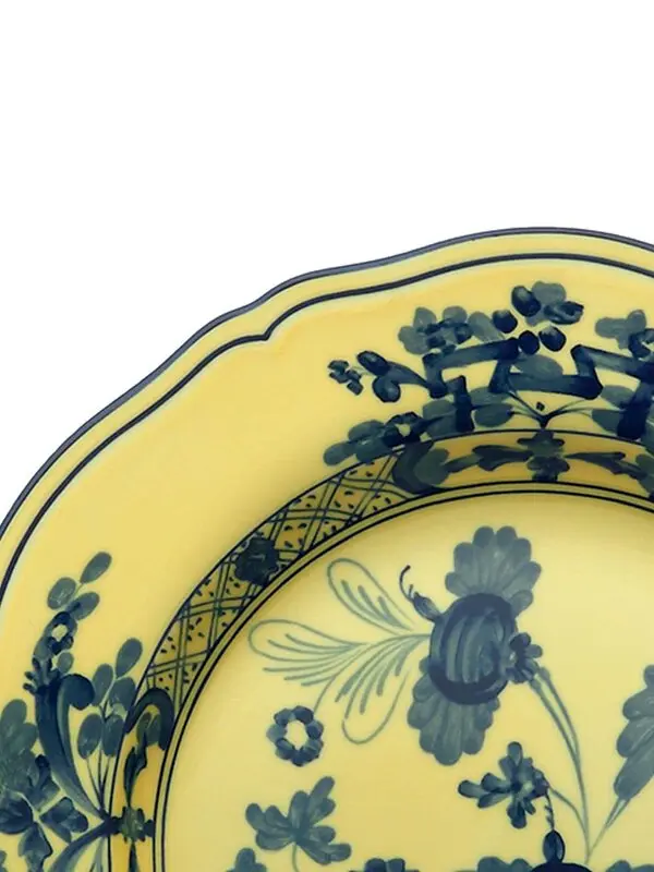 GINORI 1735 Oriente Italiano Porcelain Charger Plate - Yellow