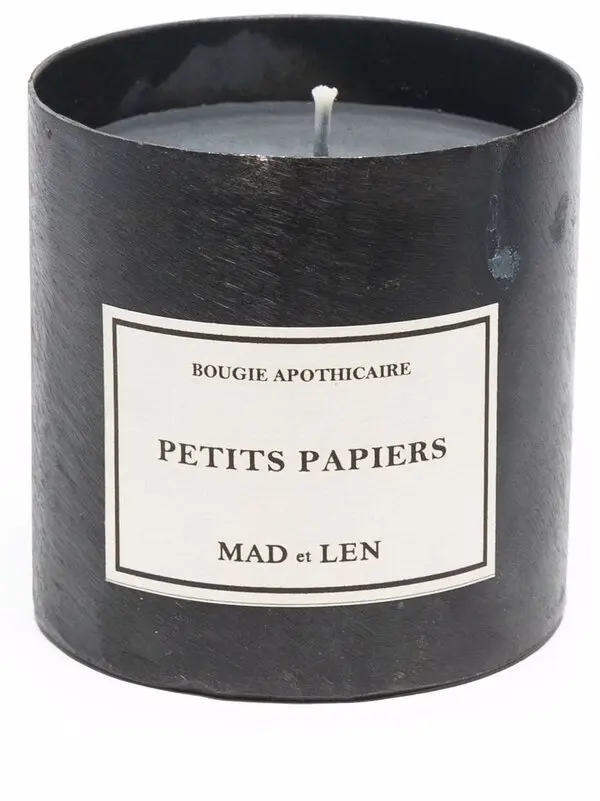 MAD ET LEN Petits Papiers Scented Candle - Black