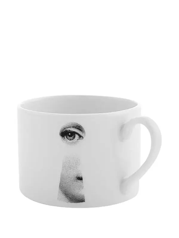 FORNASETTI Occhiolino 12-piece Tea Set - White