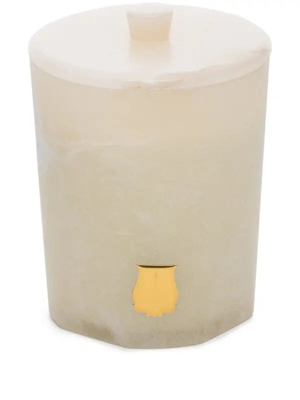 TRUDON The Alabasters Ernesto Candle - White