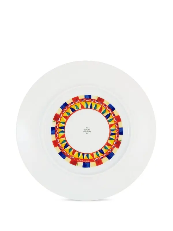 Dolce & Gabbana Set Of Two Dinner Plates
