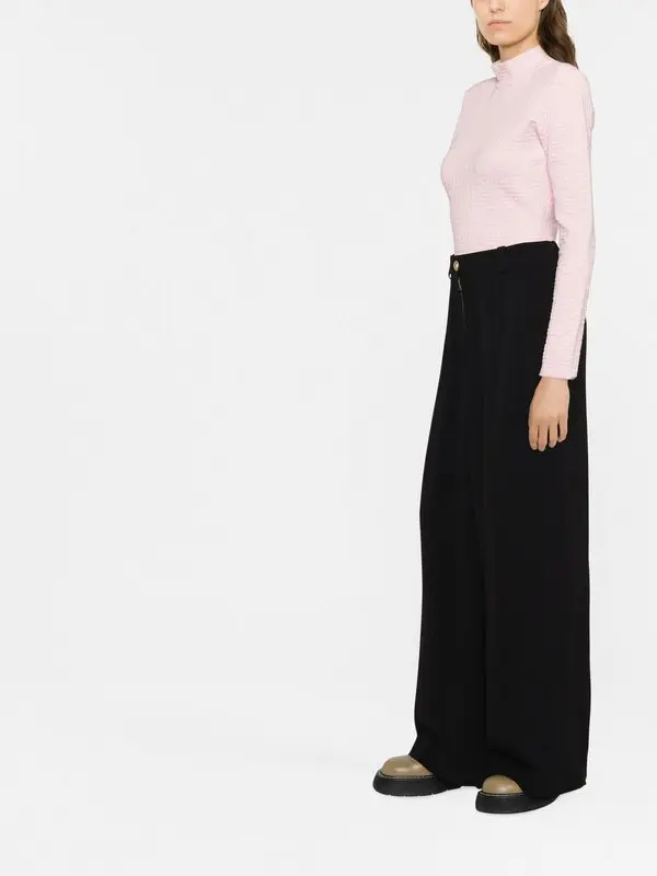 Balmain High-waisted Palazzo Pants