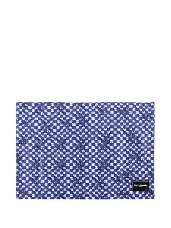 Dolce & Gabbana Carretto-print Placemat And Napkin Set - Multicolour