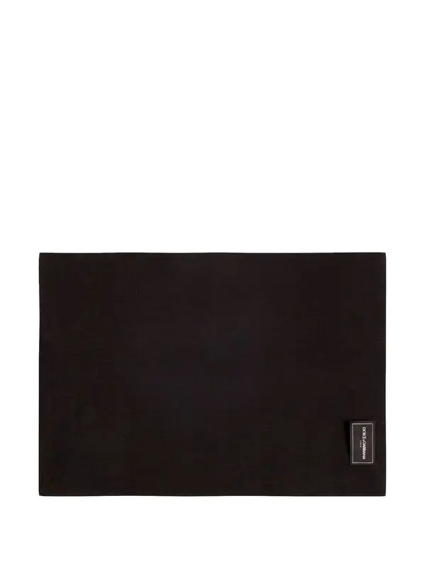Dolce & Gabbana Leopard-print Placemat And Napkin Set - Brown