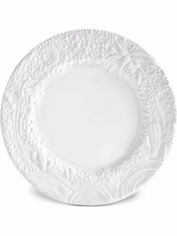 L'Objet Haas Mojave Desert Charger Plate - White