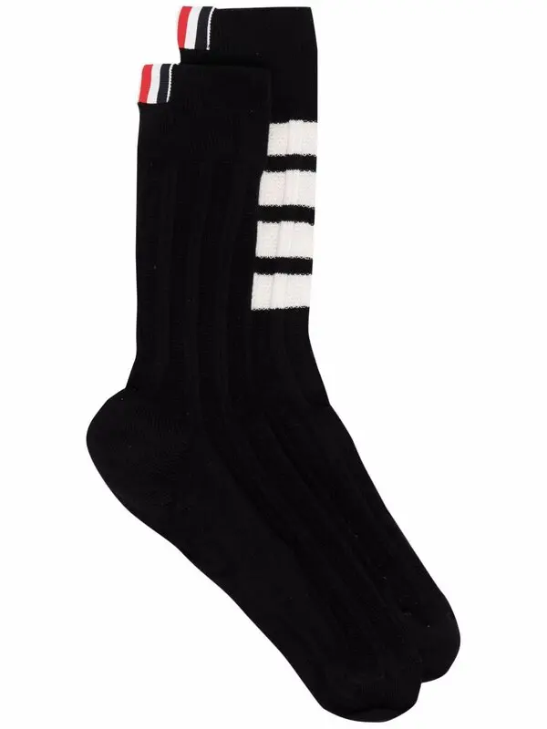 Thom Browne 4-bar Striped Socks