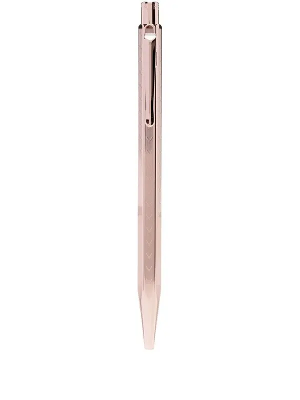 CARAN D'ACHE Engraved Brass Ballpoint Pen