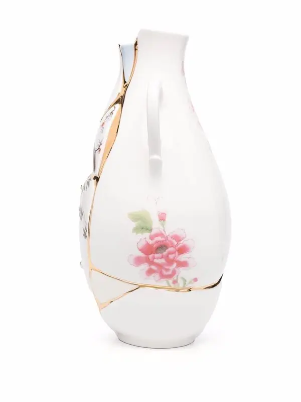 SELETTI Kintsugi Porcelain Vase