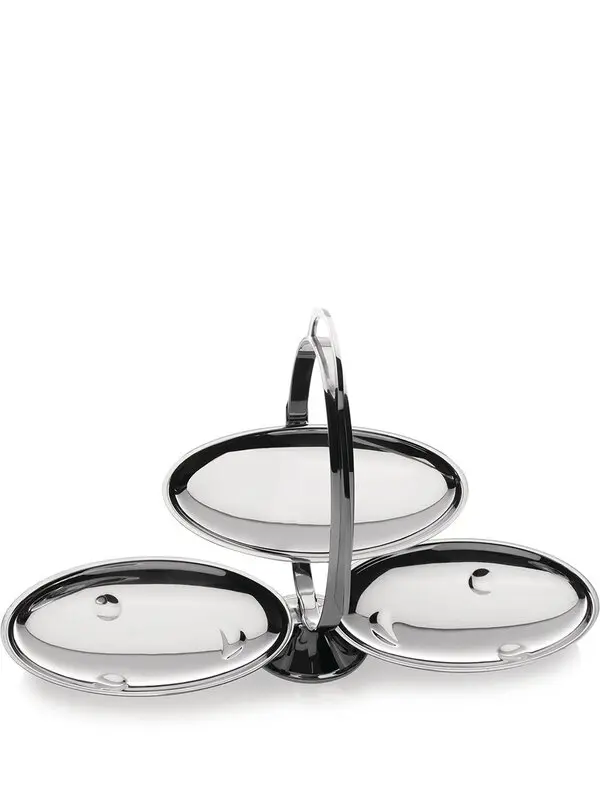 ALESSI Anna G Folding Cake Stand - Silver