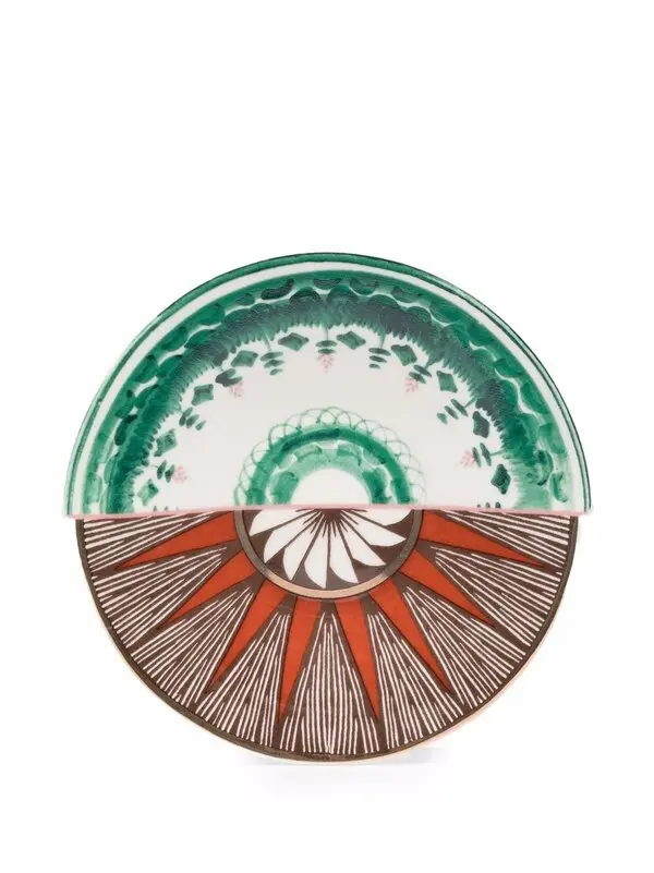 SELETTI Hybrid Contrast-print Tea Cup Set