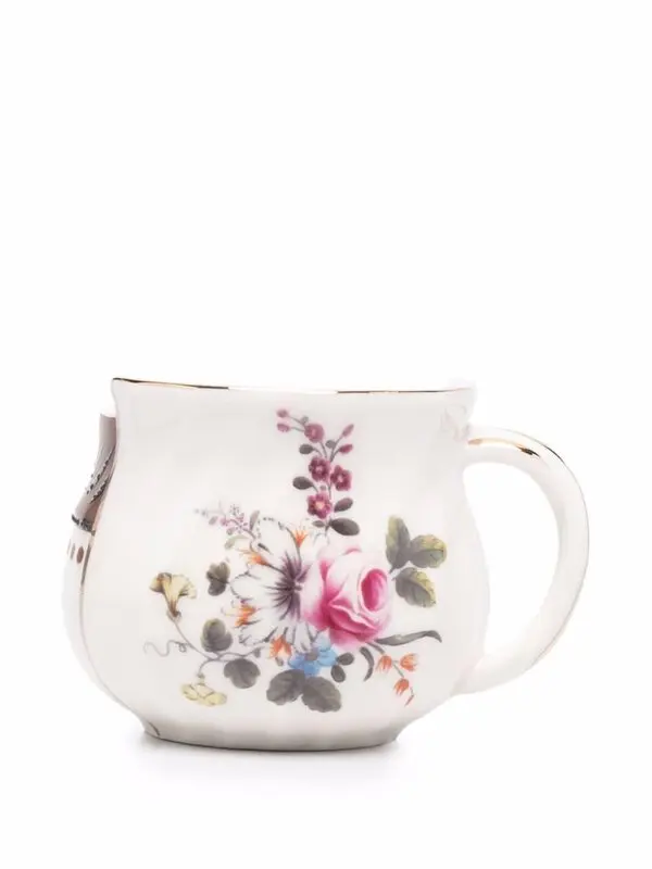 SELETTI Hybrid Contrast-print Tea Sets