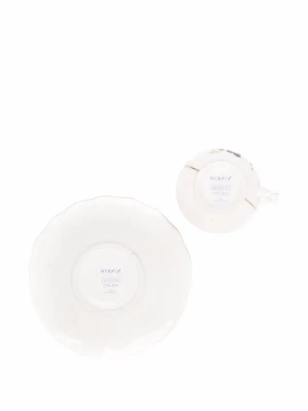 SELETTI Hybrid Contrast-print Tea Sets