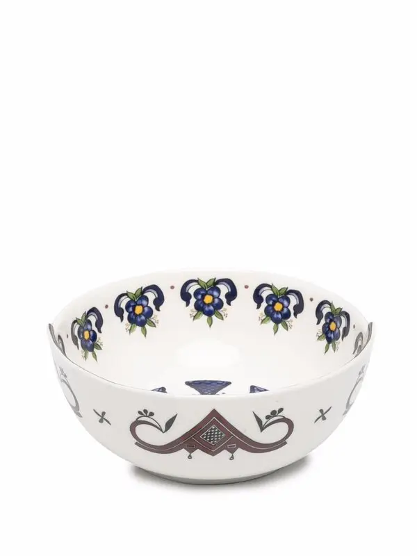 SELETTI Hybrid Contrast-print Bowl