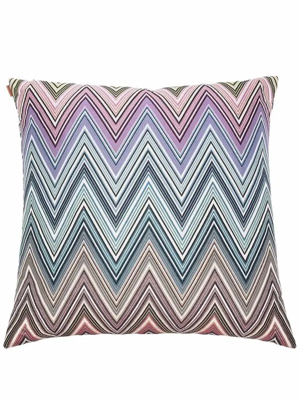 Missoni Zigzag-print Cushion - Pink