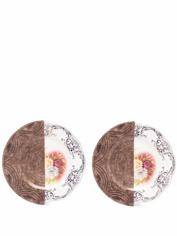 SELETTI Hybrid Fruit Plates - White