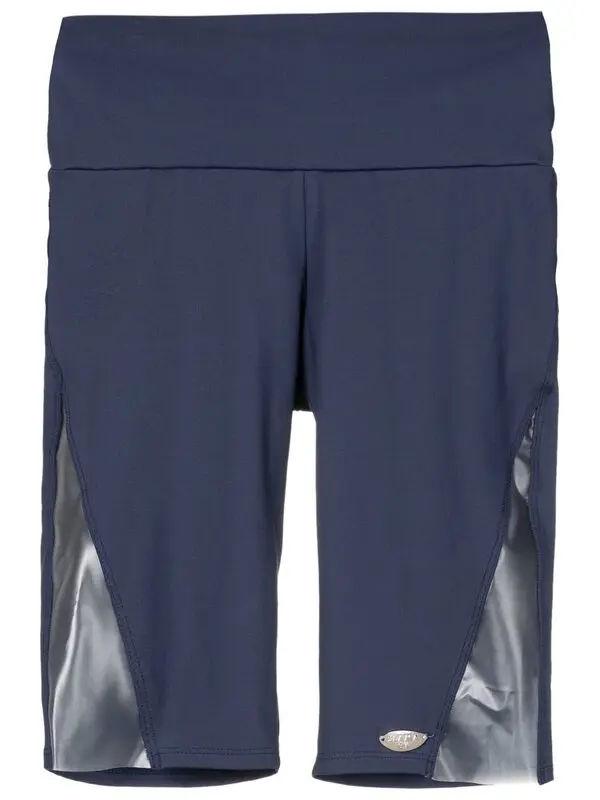 AMIR SLAMA GYM Cycling Shorts - Blue