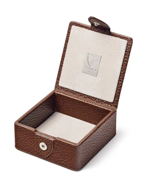 ASPINAL OF LONDON Leather Stud Box
