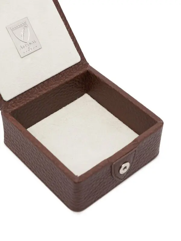 ASPINAL OF LONDON Leather Stud Box