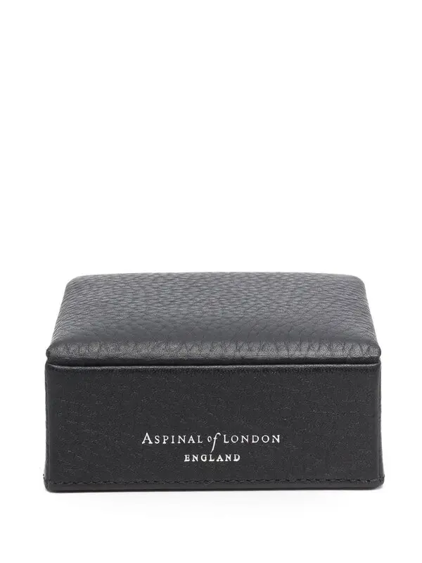 ASPINAL OF LONDON Leather Stud Box