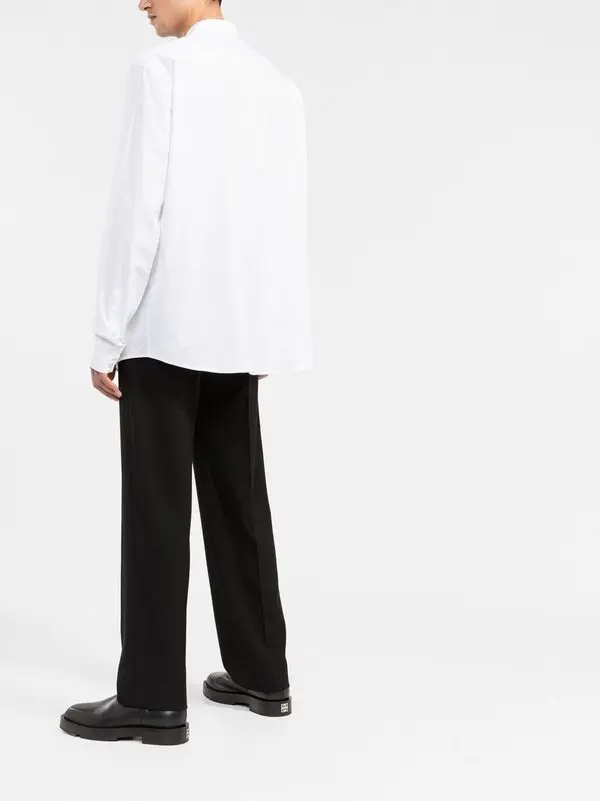 Balmain Long-sleeved Cotton Shirt