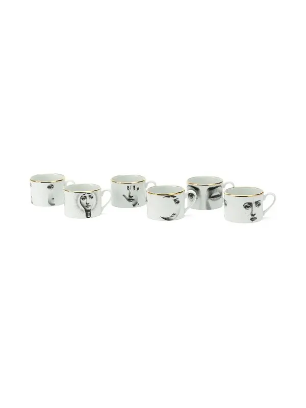 FORNASETTI Ceramic Tea Set