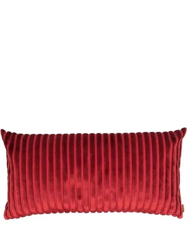 Missoni Ribbed Velvet Cushion - Red
