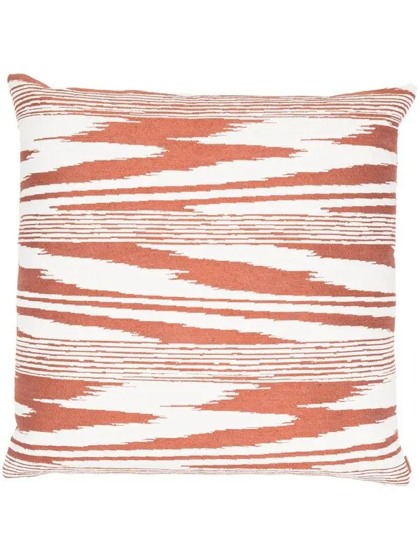 Missoni Abstract-pattern Feather-down Cushion - Orange