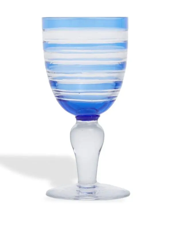 POLSPOTTEN Cobalt Wine Glasses