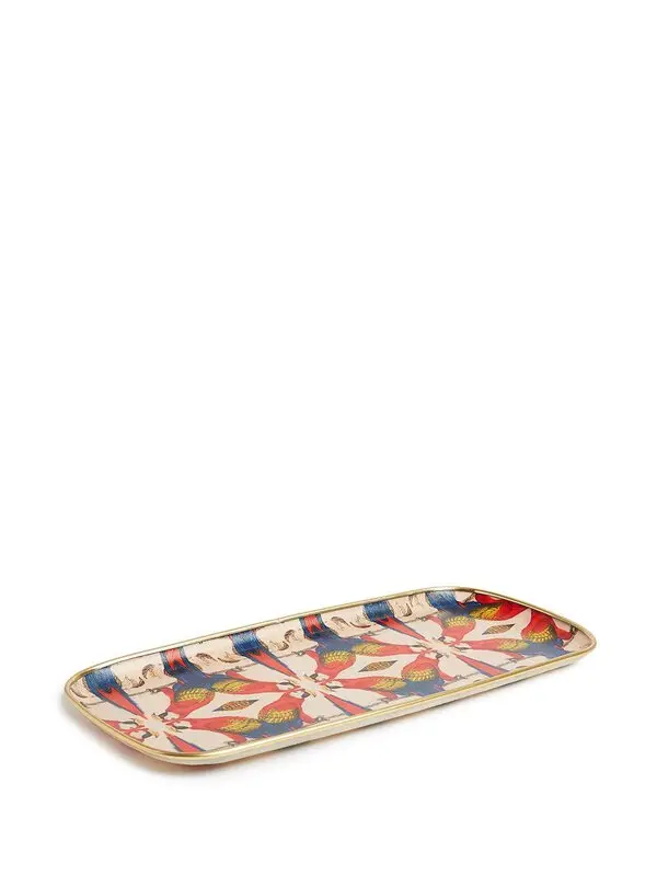 LES-OTTOMANS Patch Nyc Rectangular Tray