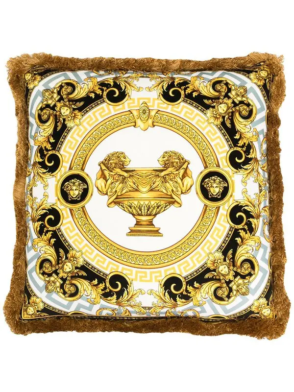 Versace La Coupe Des Dieux Cushion - Gold