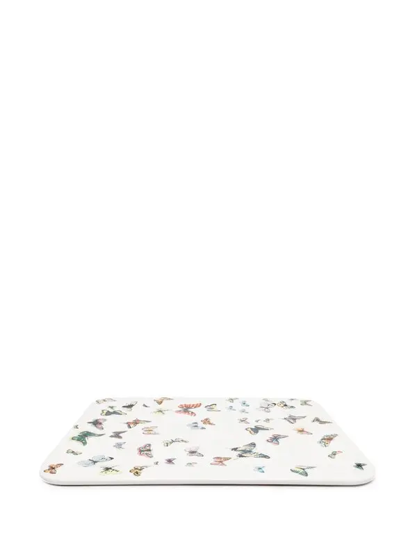 FORNASETTI Butterfly-print Wood Tray
