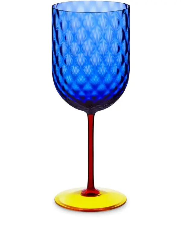 Dolce & Gabbana Murano Wine Glass - Blue