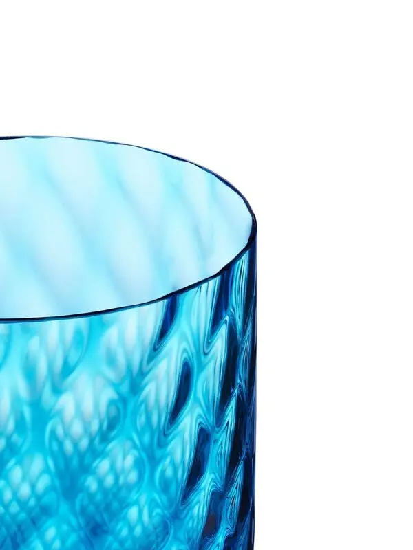 Dolce & Gabbana Hand-blown Murano Wine Glass - Blue
