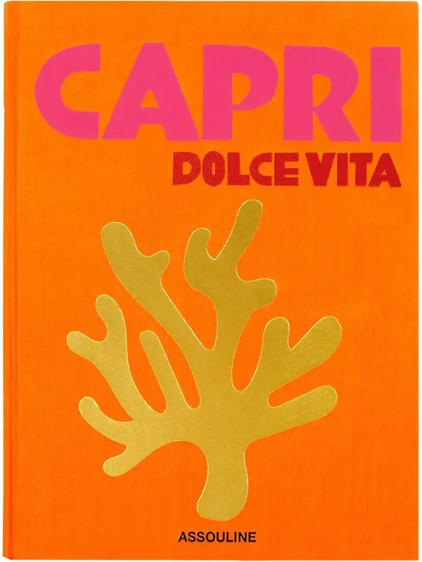 Assouline Capri Dolce Vita Book - Orange