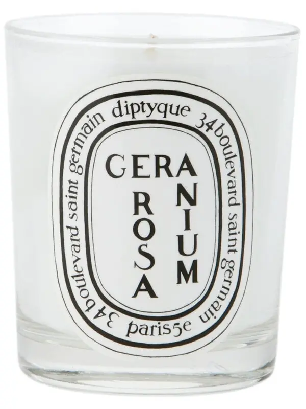 DIPTYQUE Geranium Rosa' Candle - White
