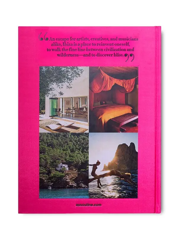 Assouline Ibiza Bohemia Book - Pink