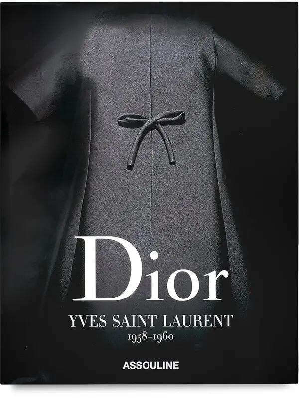 Assouline Dior Ysl Book - Black